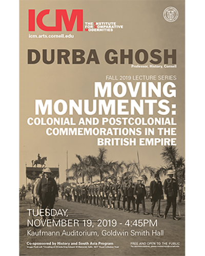 Durba Ghosh, "Moving Monuments: Colonial and Postcolonial Commemorations in the British Empire ...